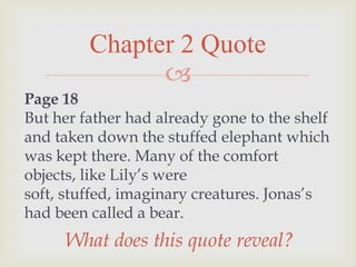 The Giver Quotes About Colors