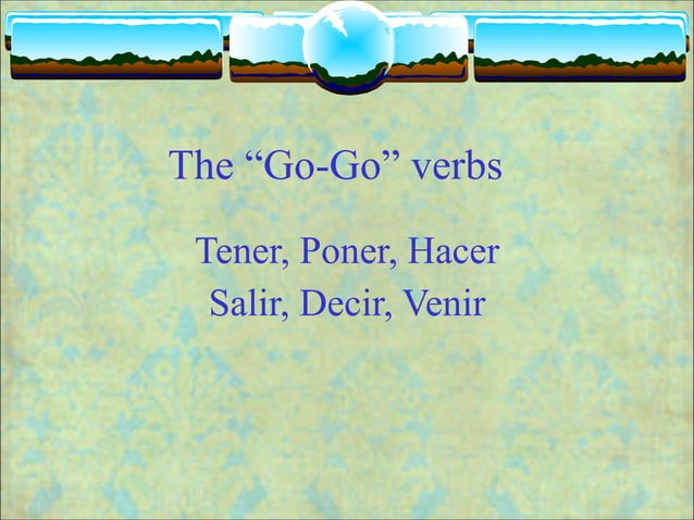 The go-verbs3084 | PPT