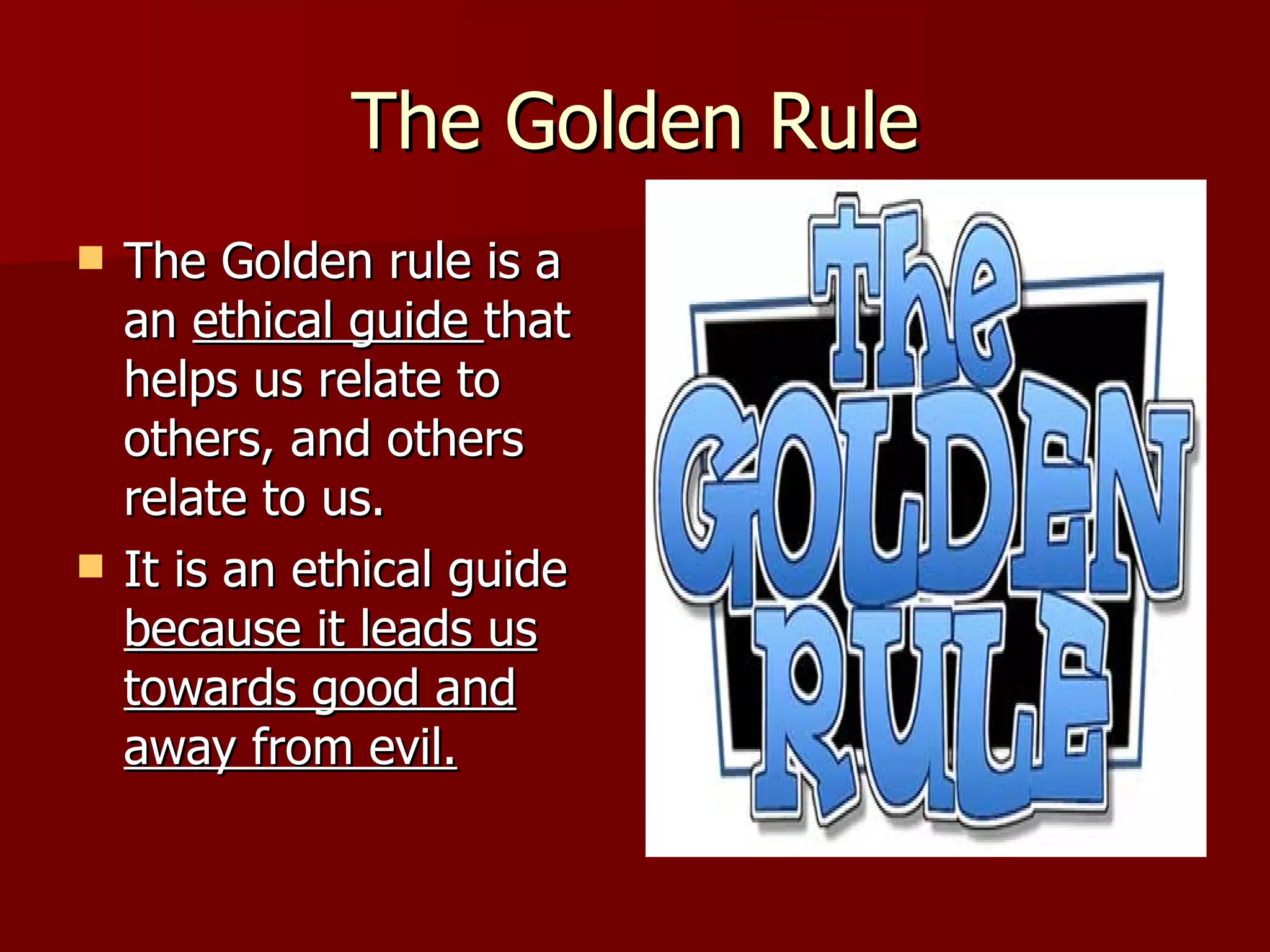 The Golden Rule 1193339161474979 2 | PPT