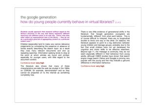 The "Google generation" not so hot at Googling, after all | PPT