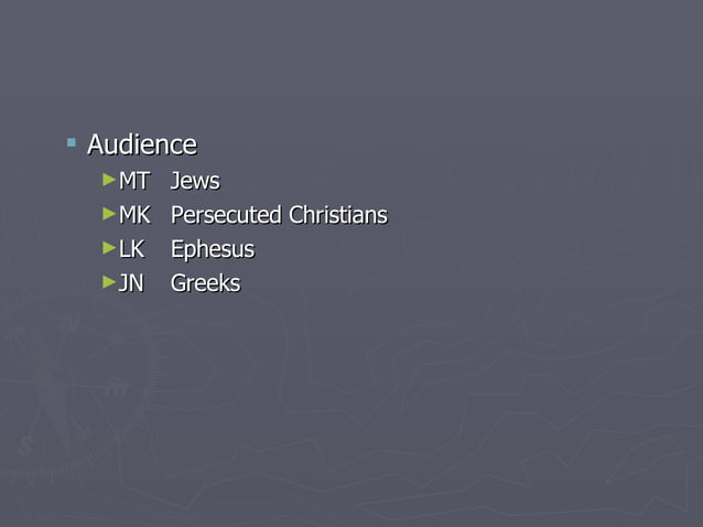 The Gospels | PPT