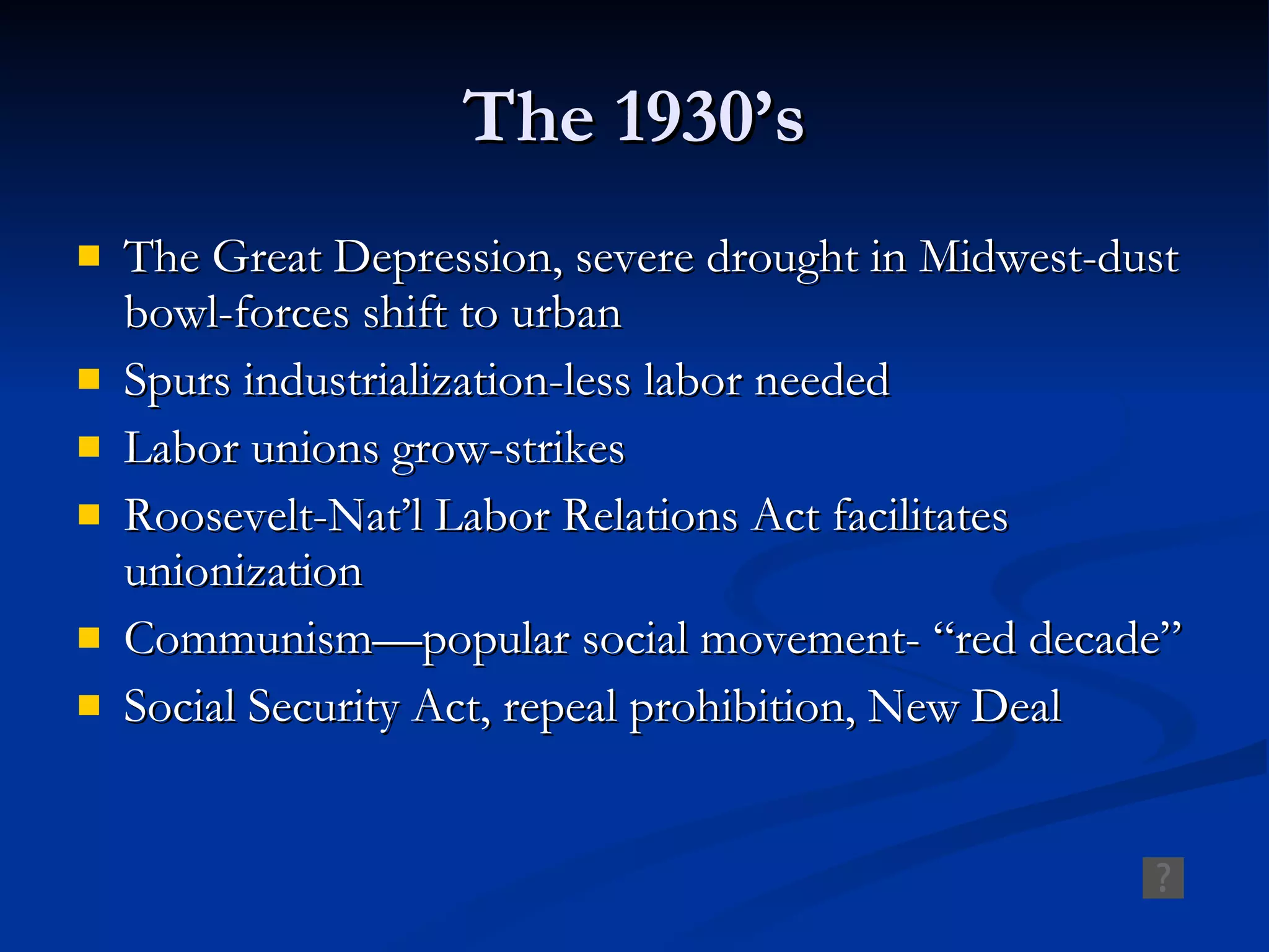 The Great Depression Migrant Farm Workers And | PPS