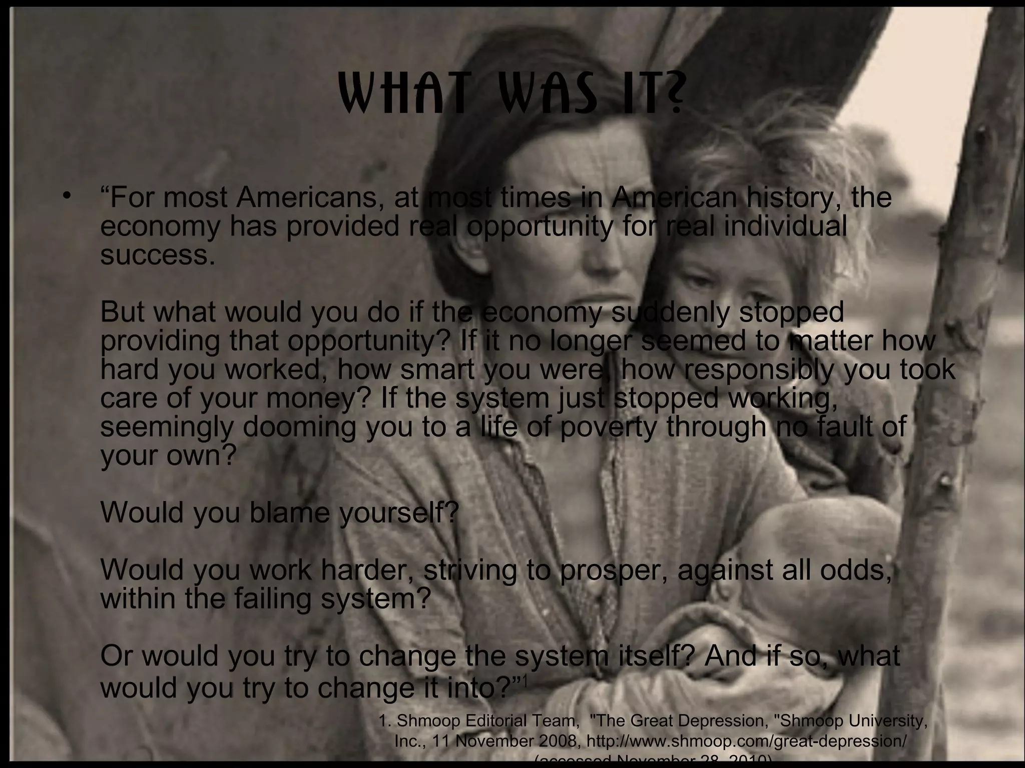 the great depression | PPT