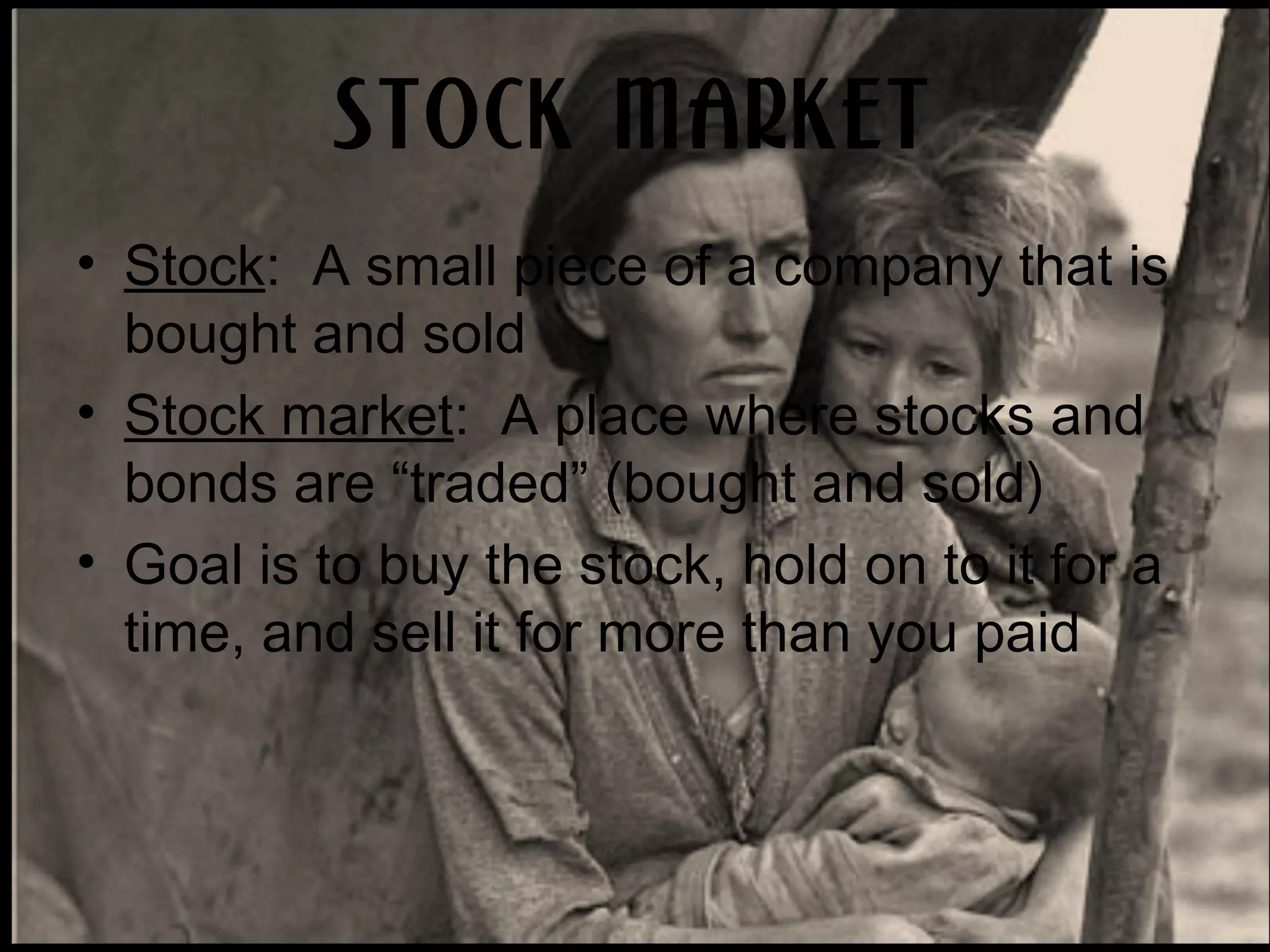 the great depression | PPT
