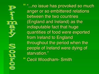 The Great Irish Potato Famine | PPT