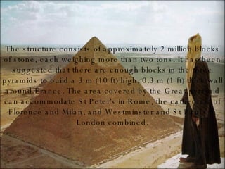 The Great Pyramid Of Giza | PPT