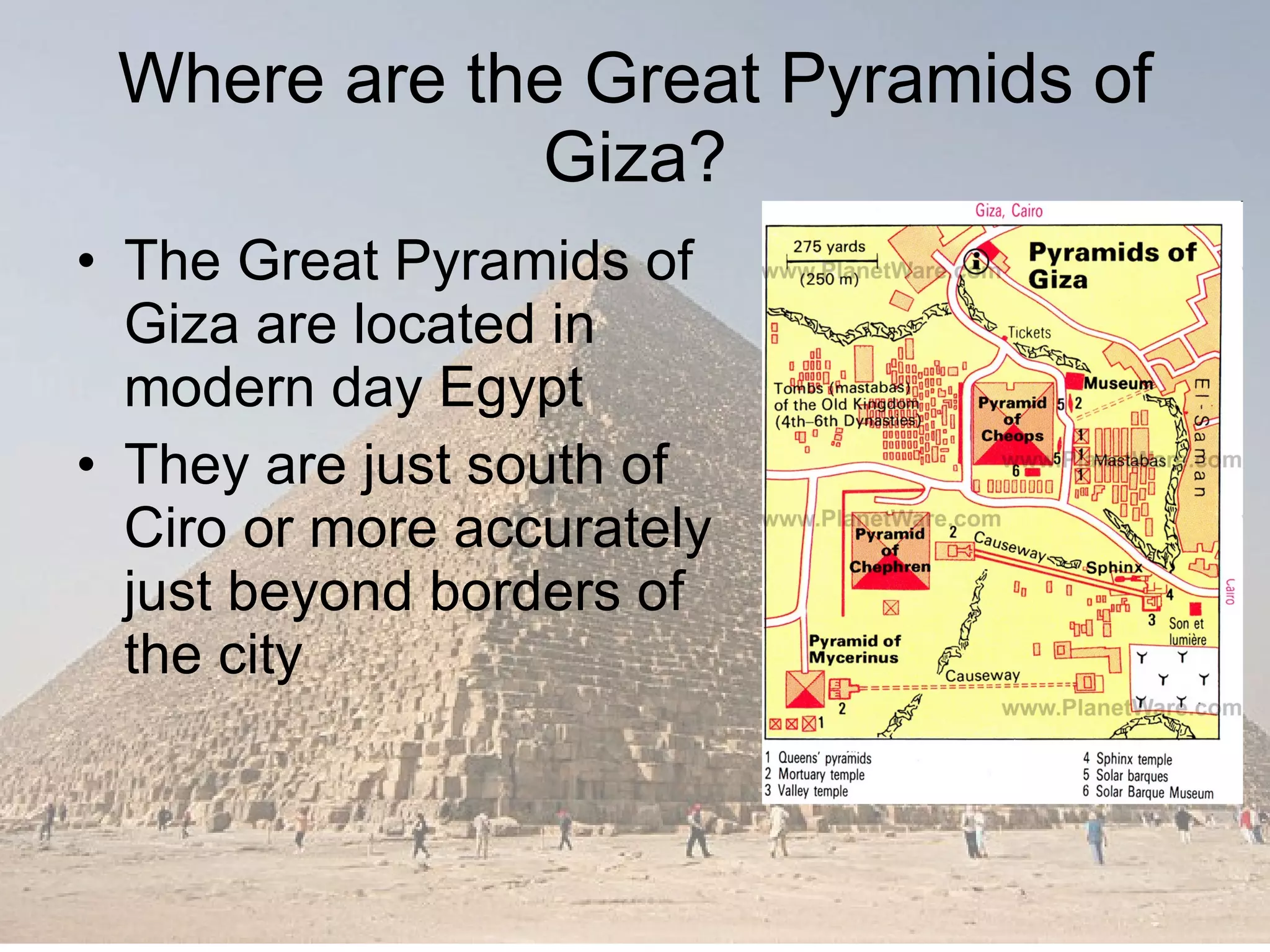 The Great Pyramids Of Giza | PPT