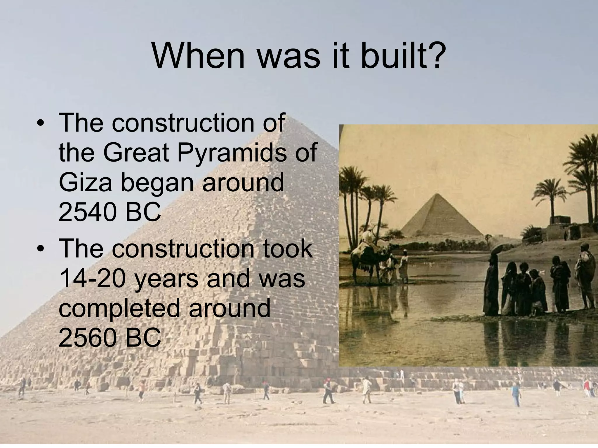The Great Pyramids Of Giza | PPT