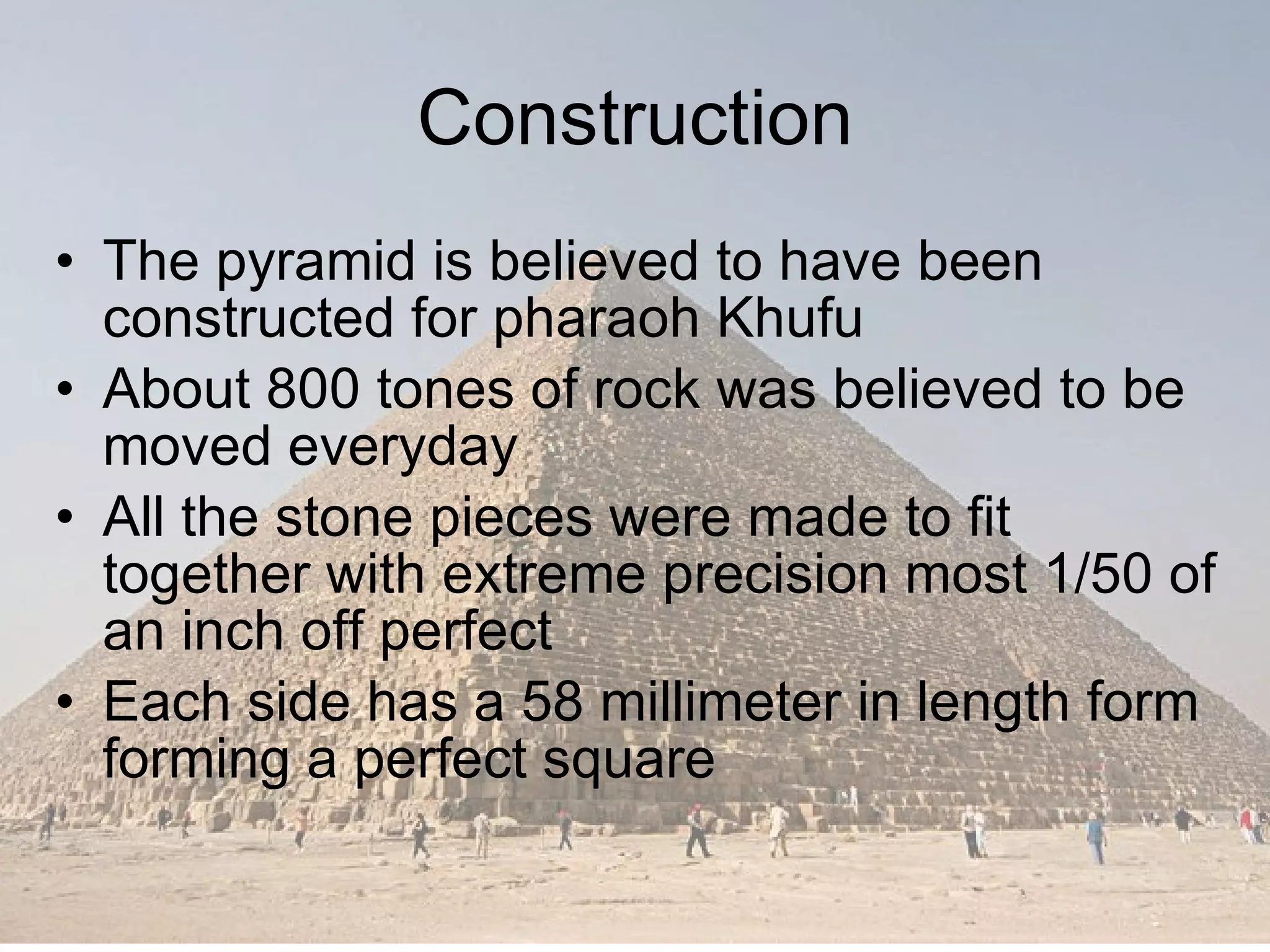 The Great Pyramids Of Giza | PPT