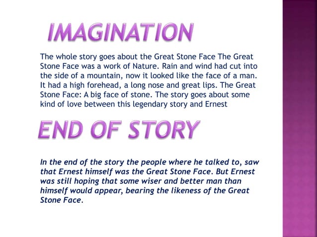 The great-stone-face | PPT