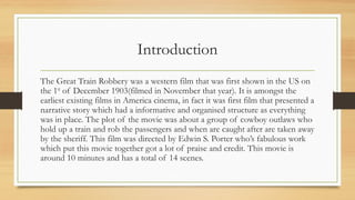 The great train robbery | PPT