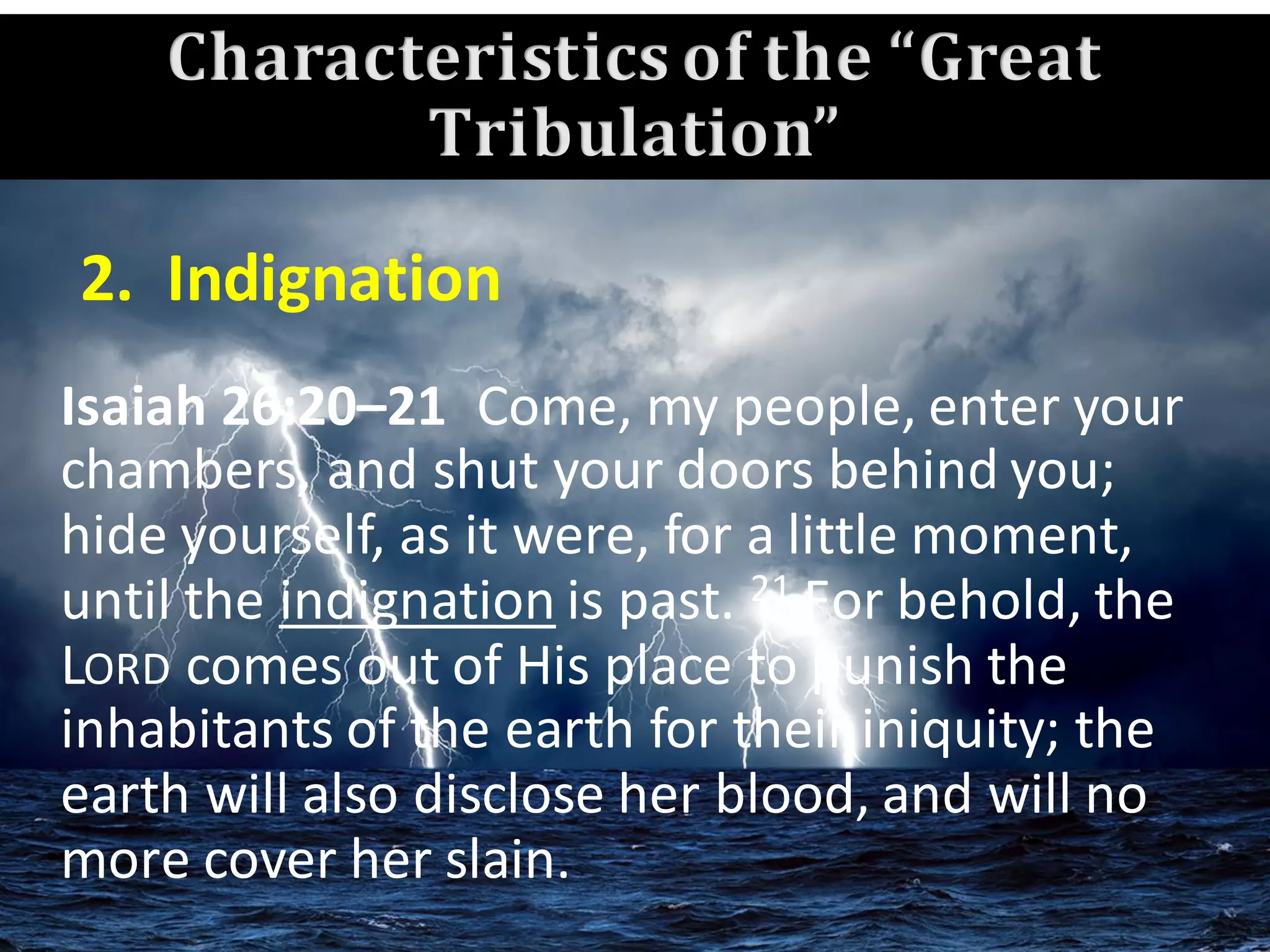 The Great Tribulation | PDF