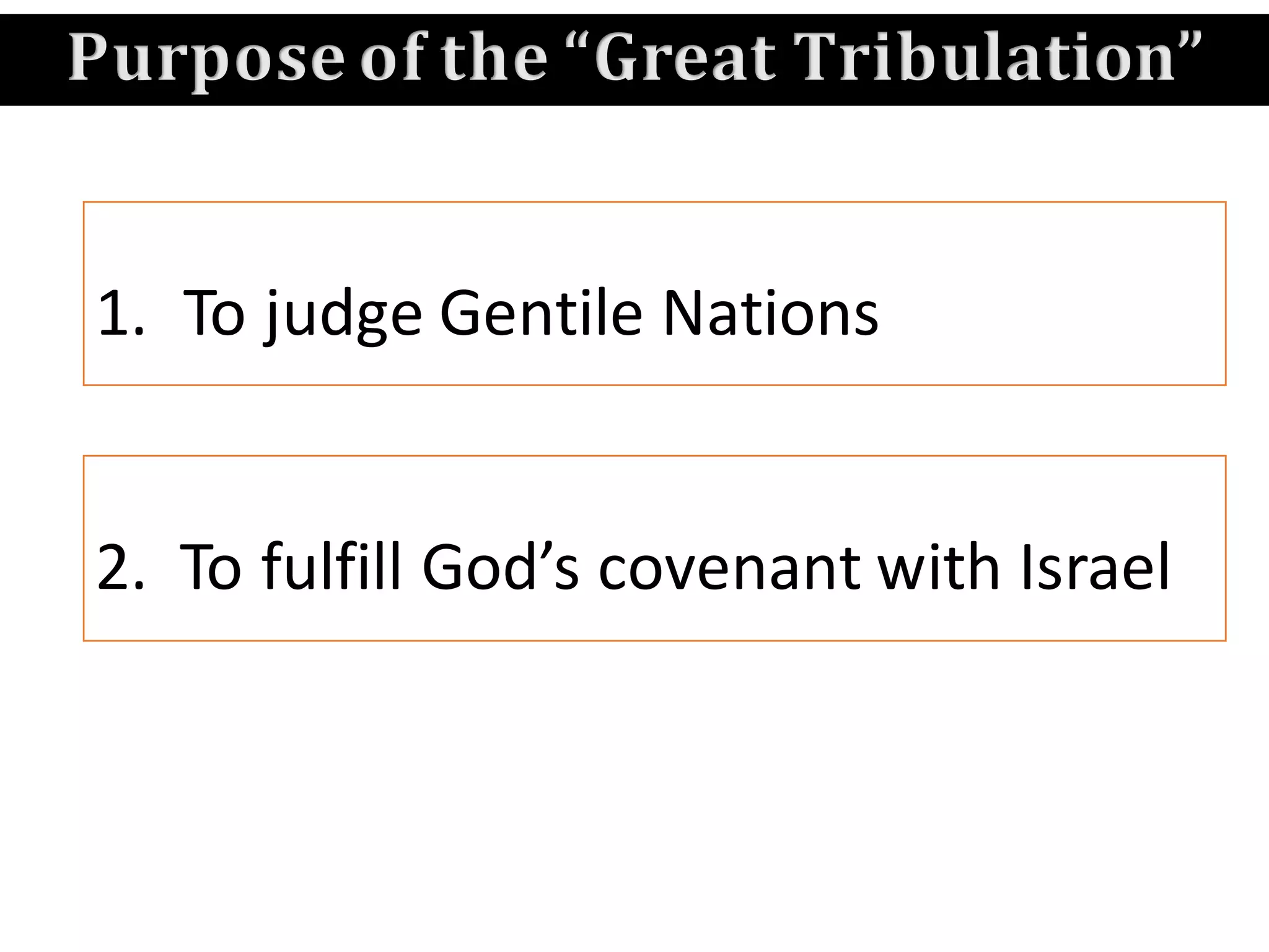 The Great Tribulation | PDF