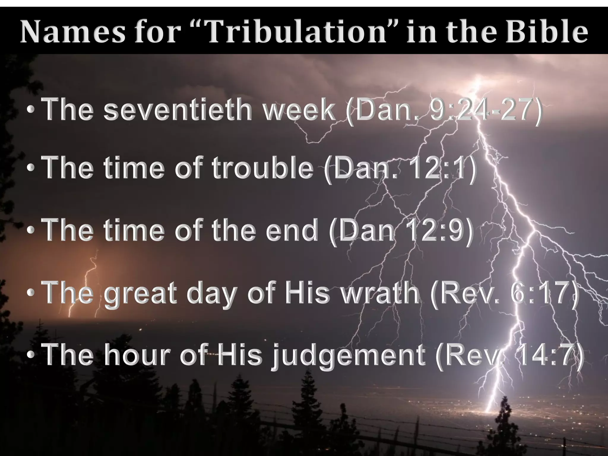 The Great Tribulation | PDF