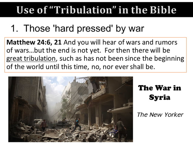The Great Tribulation | PDF | Christianity | Religion & Spirituality
