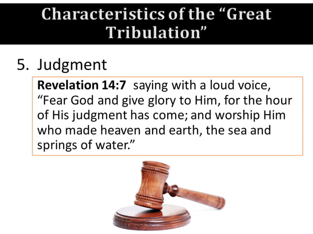 The Great Tribulation | PDF | Christianity | Religion & Spirituality
