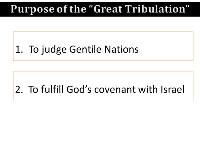 The Great Tribulation | PDF | Christianity | Religion & Spirituality