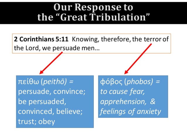 The Great Tribulation | PDF | Christianity | Religion & Spirituality