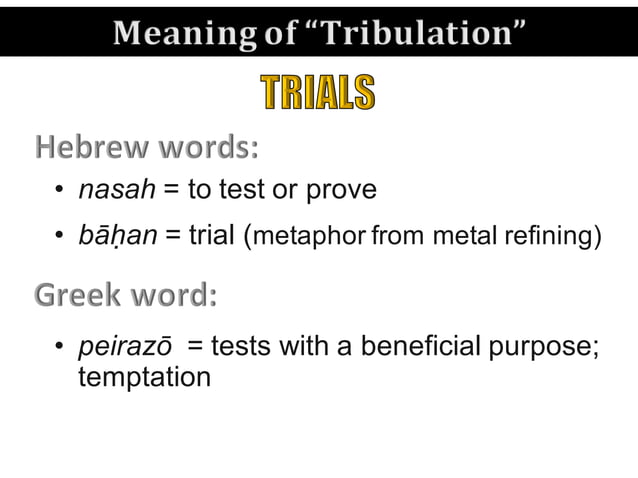 The Great Tribulation | PDF | Christianity | Religion & Spirituality