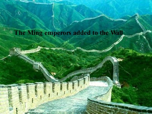 The Great Wall Of China | PPT