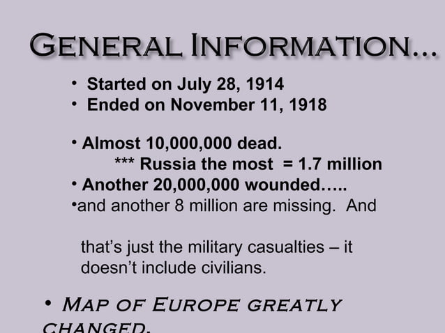 The great-war | PPT