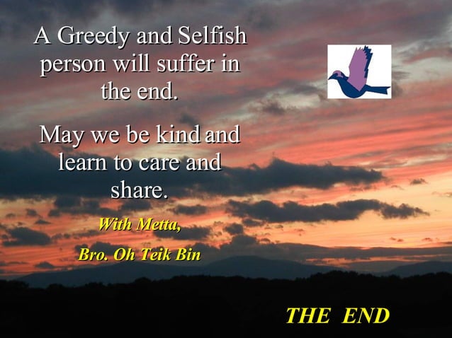 The Greedy Bird | PPT