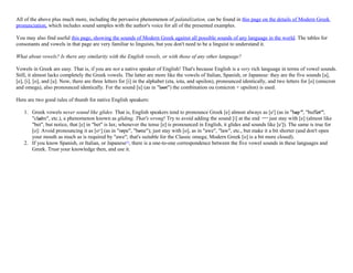 The Greek Alphabet | DOC | Ear, Nose and Throat Conditions | Diseases ...