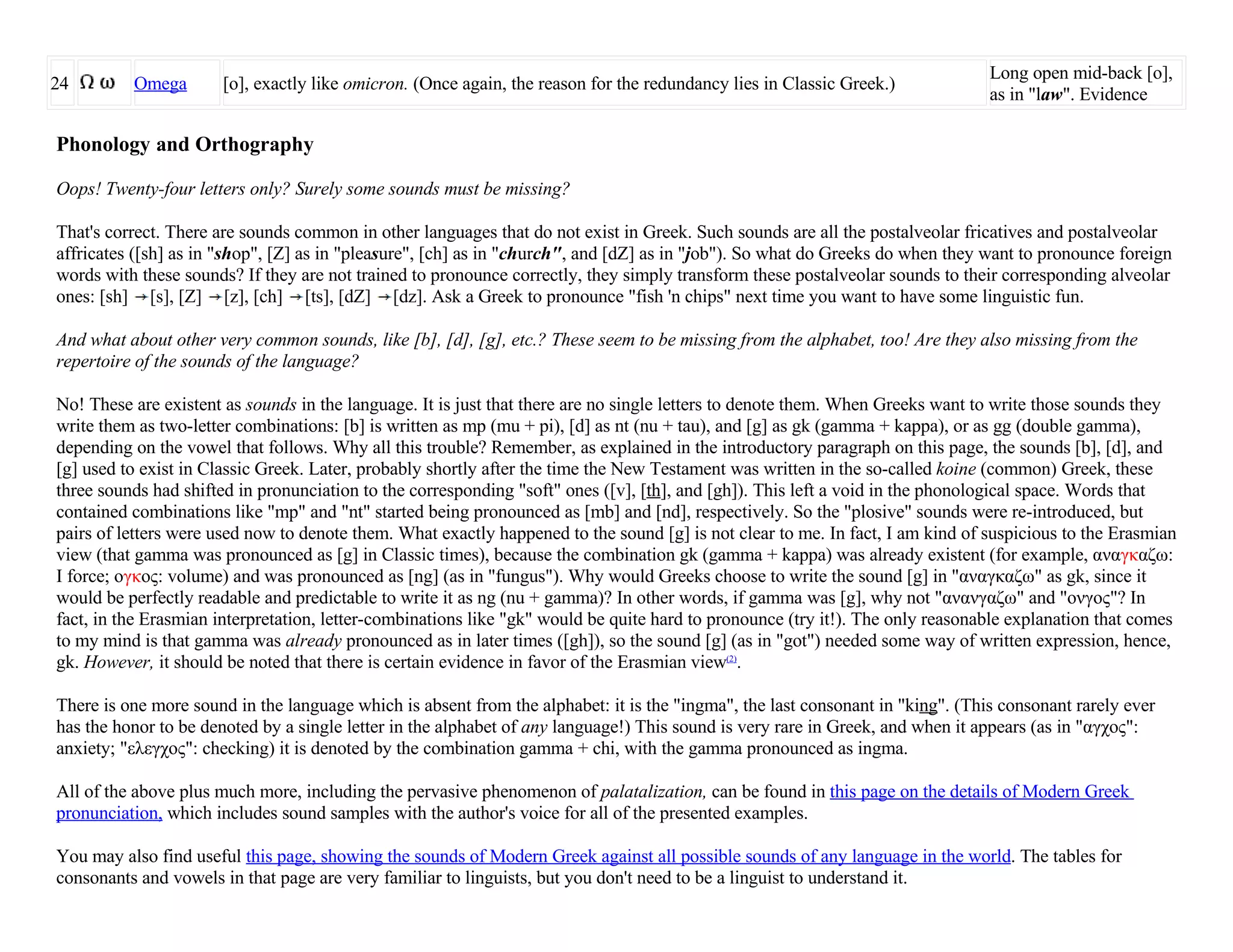 The Greek Alphabet | DOC