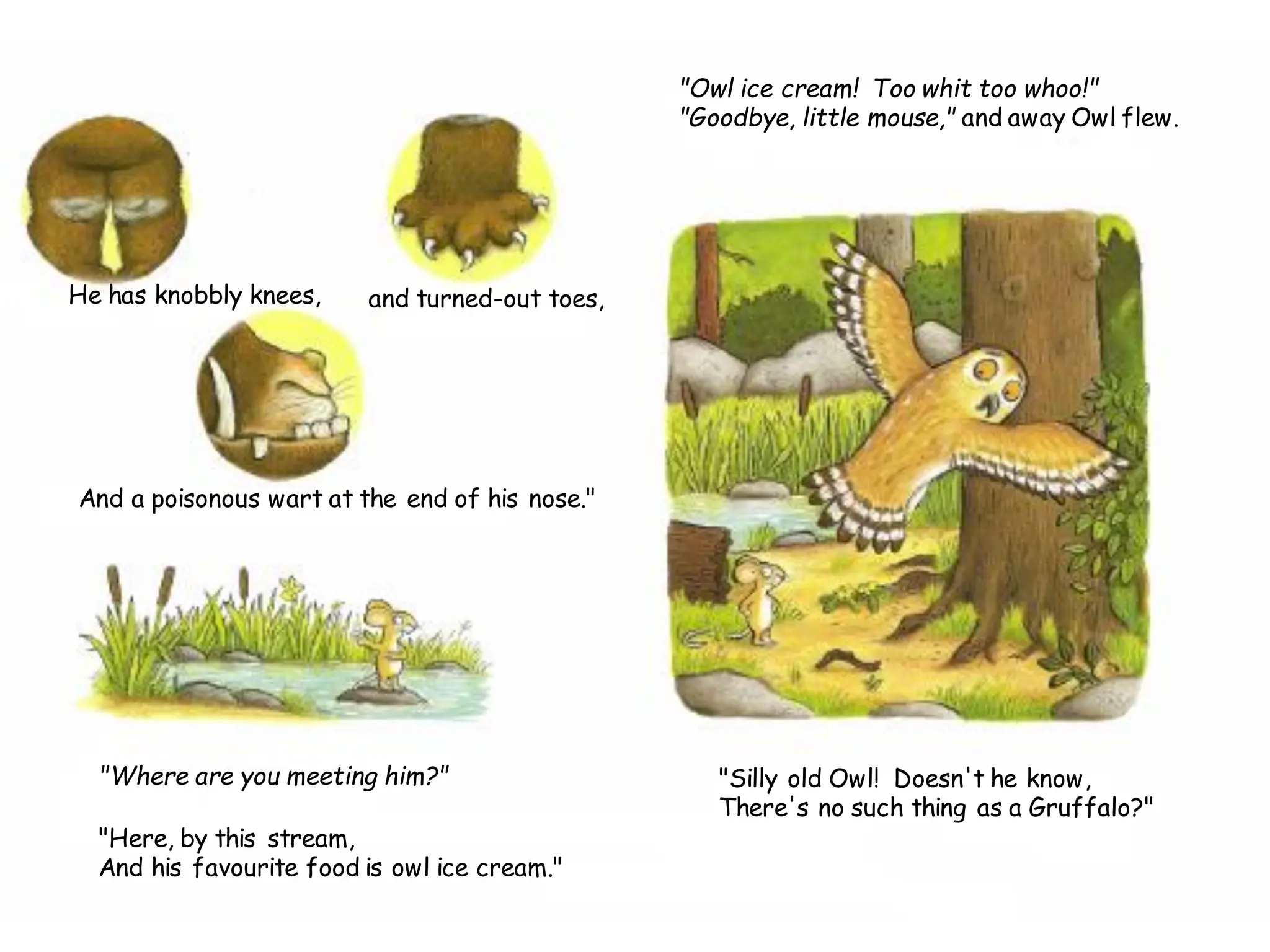 The Gruffalo Full Story For Kids in Elementary School | PDF