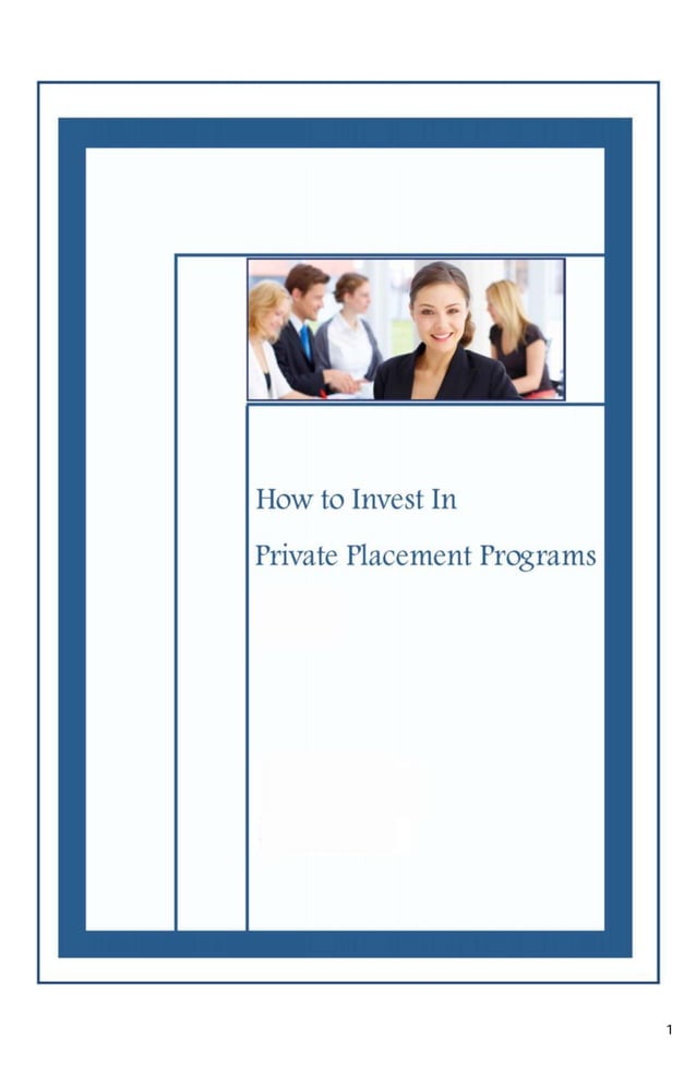 The guide-about-private placement-program | PDF