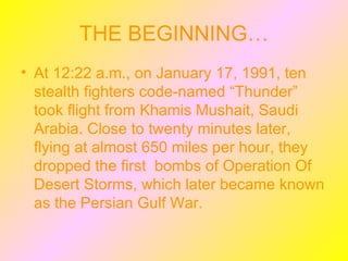 The Gulf War | PPT
