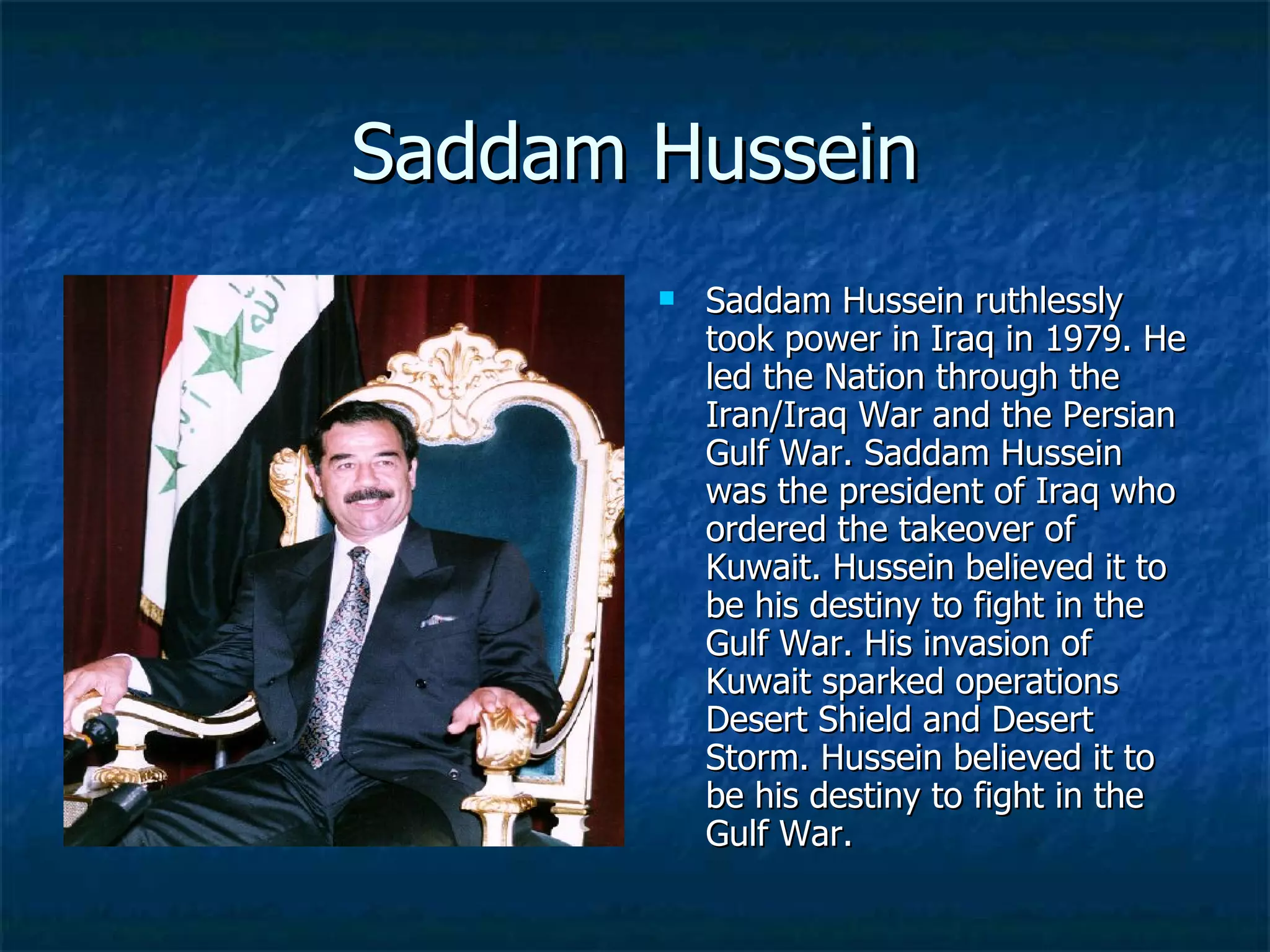 The Gulf War | PPT