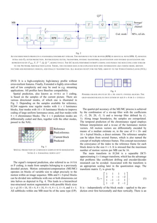 The H.264 Video Compression Standard | PDF