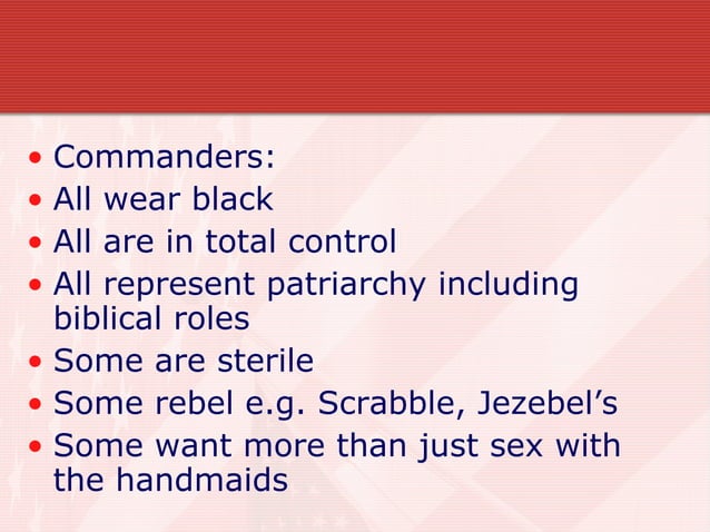 The Handmaid’S Tale | PPT