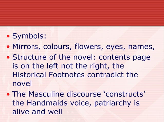 The Handmaid’S Tale | PPT