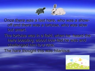 The Hare And The Tortoise | PPT