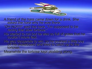 The Hare And The Tortoise | PPT