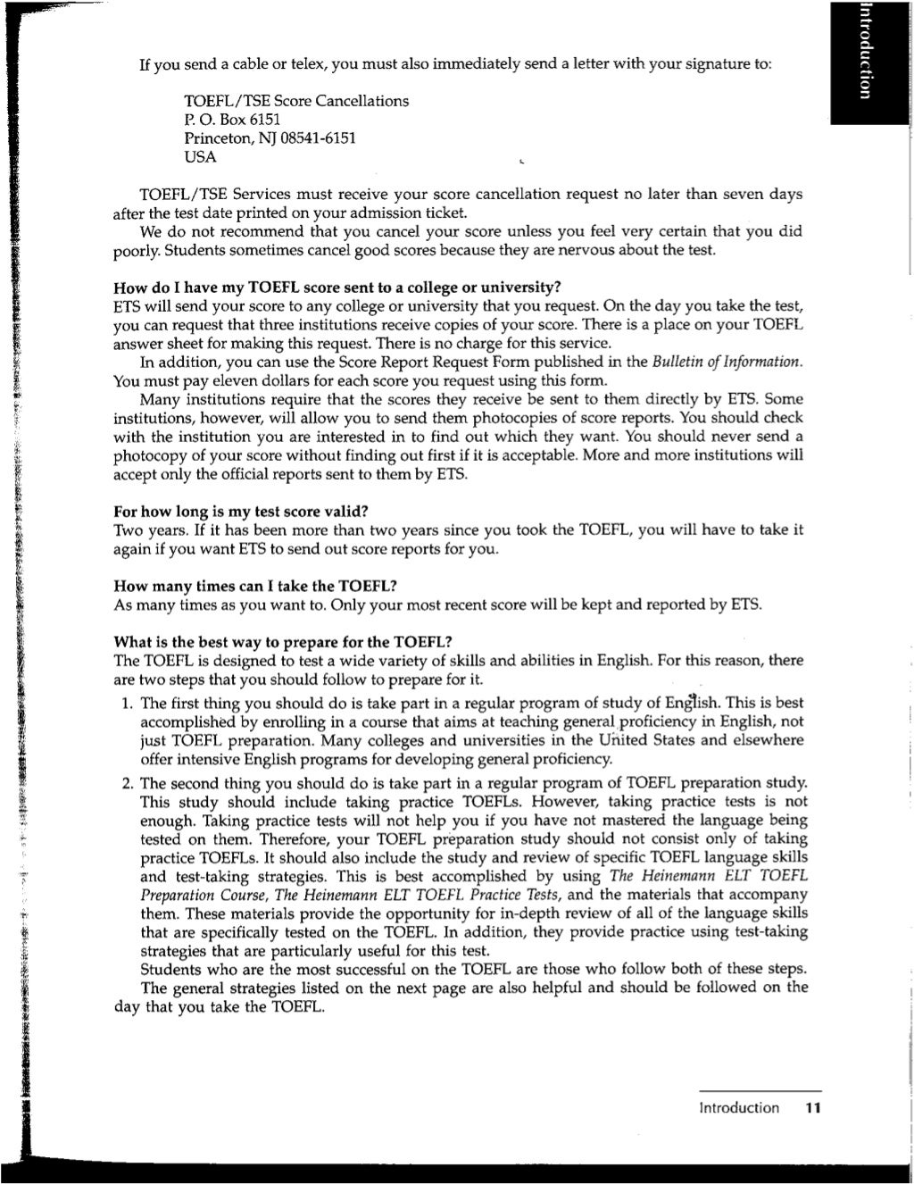 The heinemann-elt-toefl-preparation-course