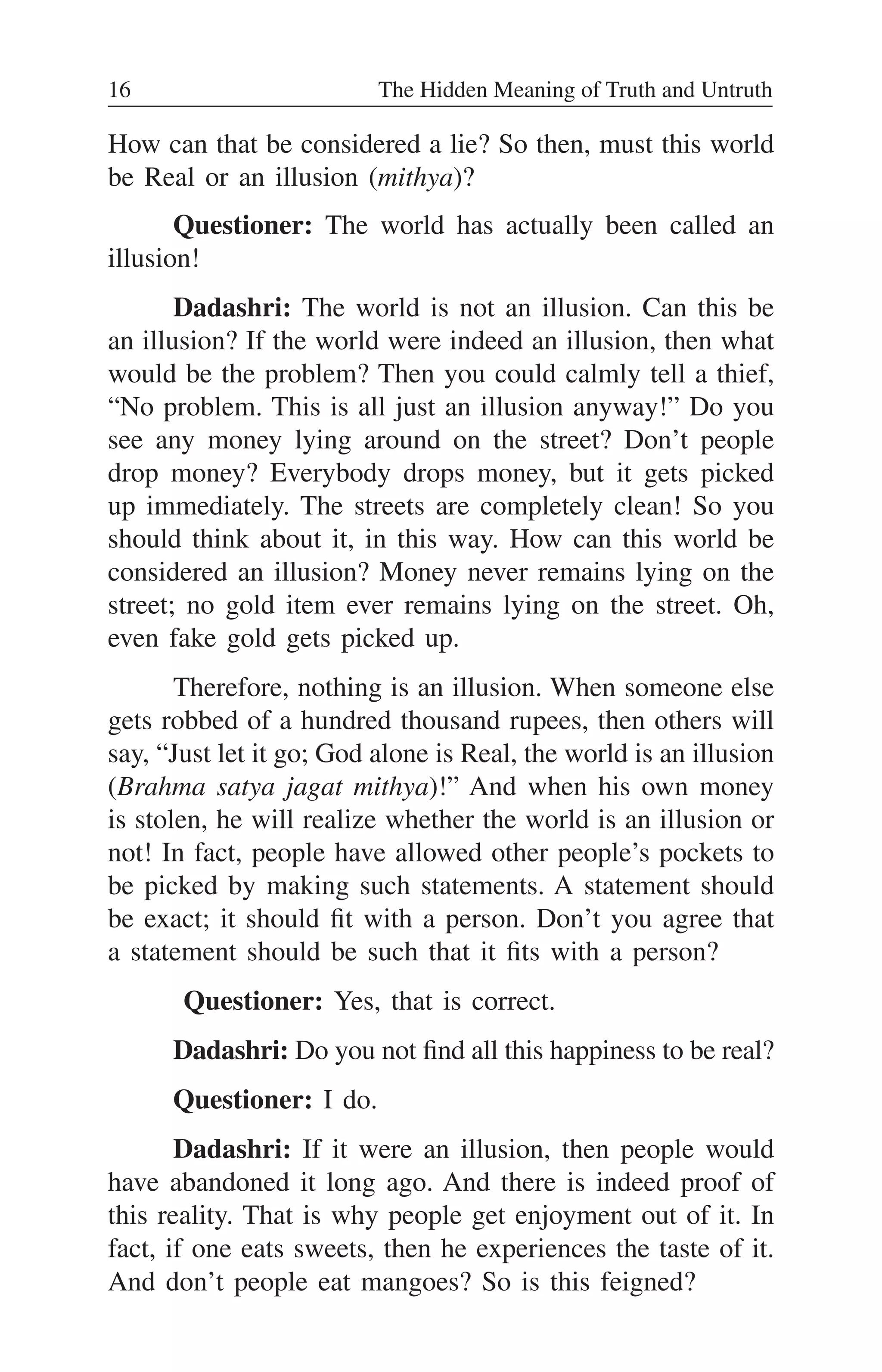 The Hidden Meaning of Truth and Untruth | PDF