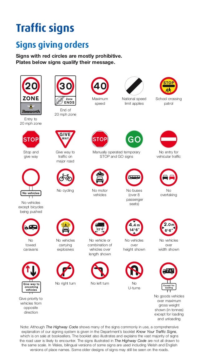 The highway-code-traffic-signs The highway-code-traffic-signs