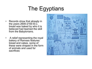 The History Of Baking | PPT