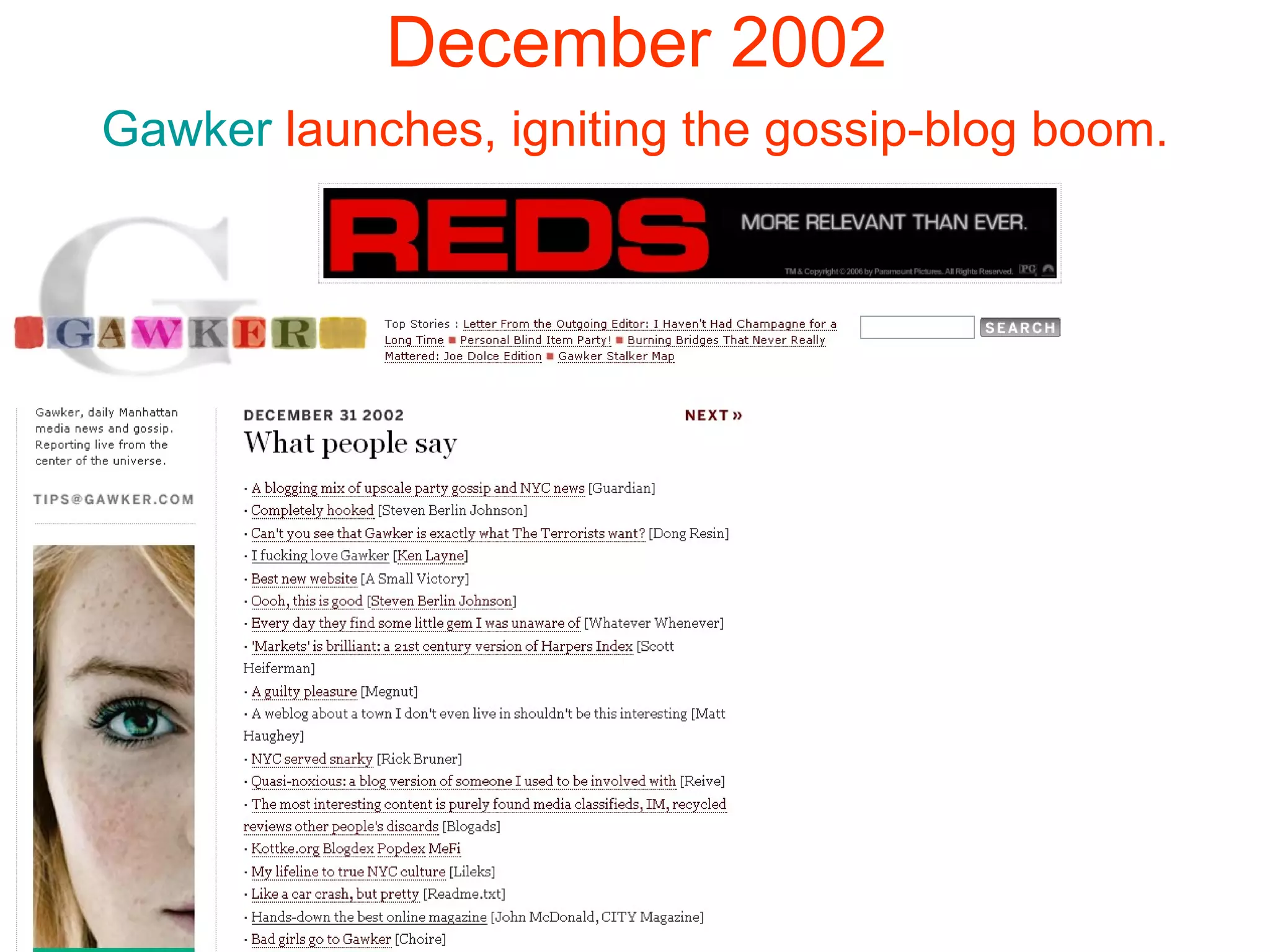 The history of blogs | PPT