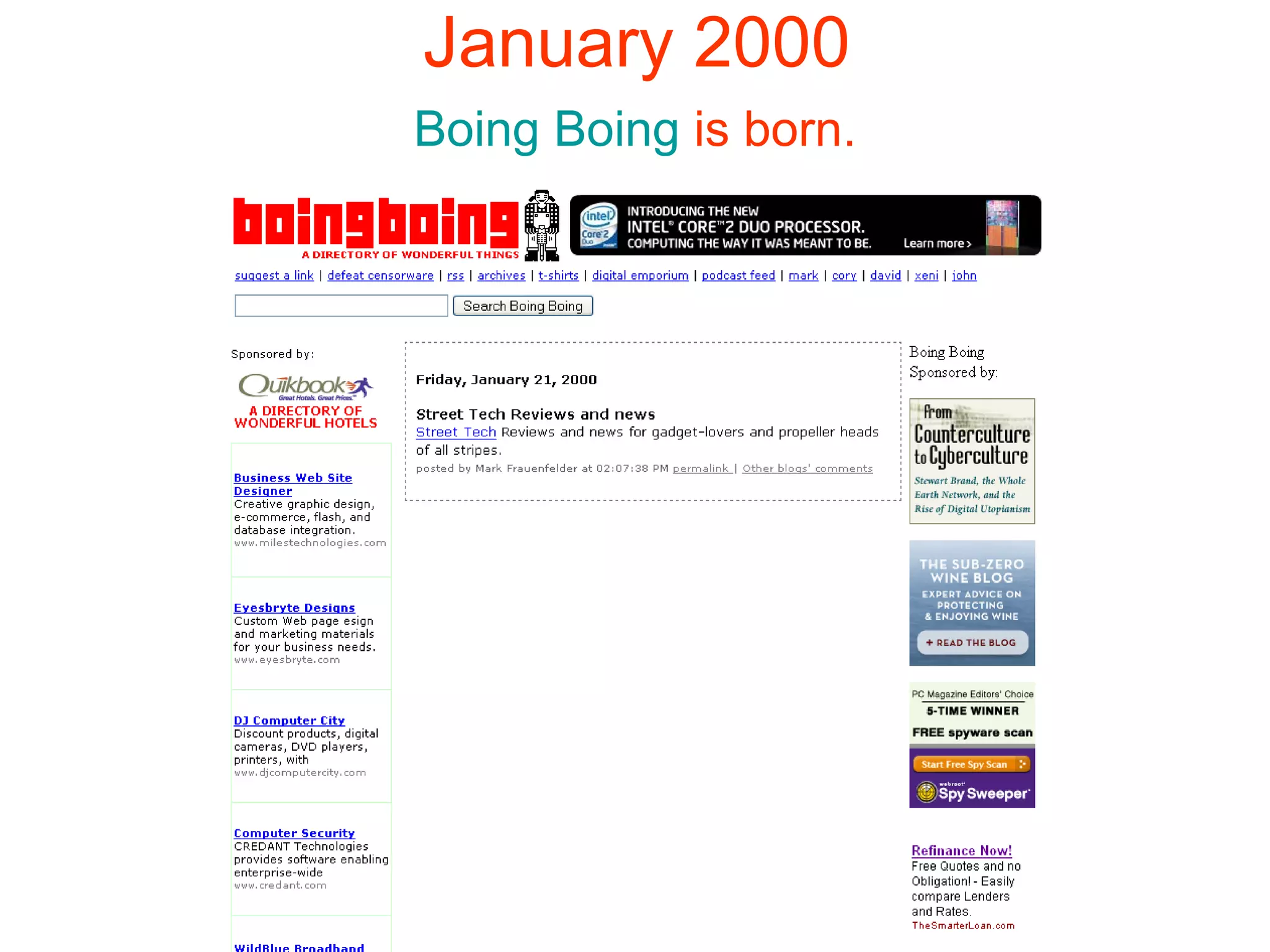 The history of blogs | PPT