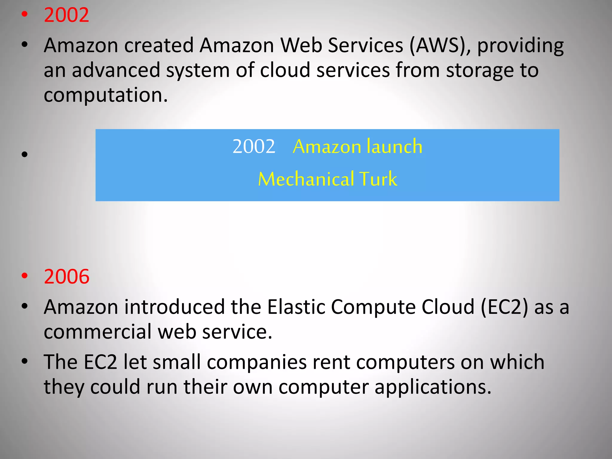 The history-of-cloud-computing | PPSX
