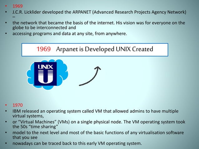 The history-of-cloud-computing | PPSX | Cloud Computing | Internet