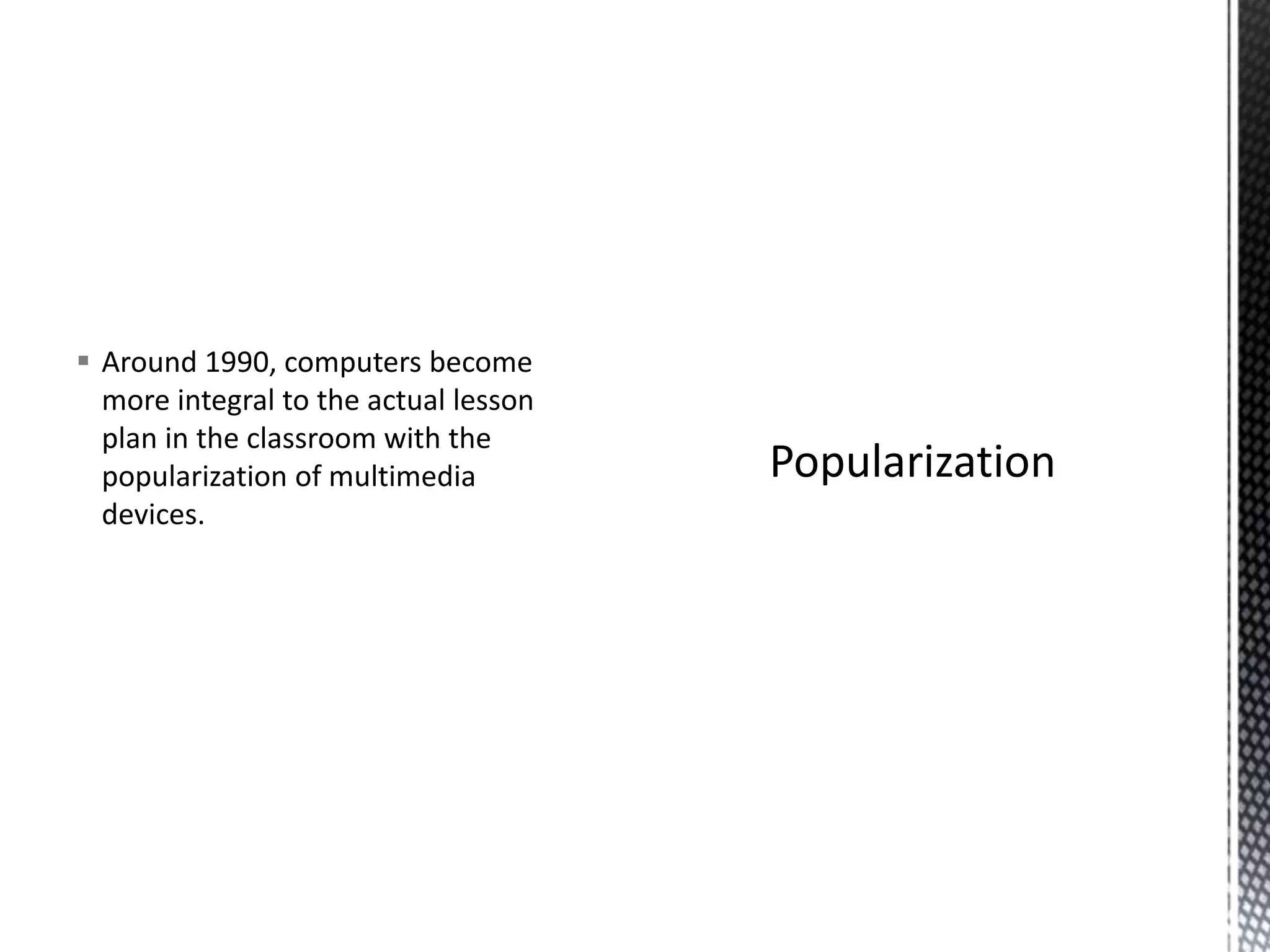 The history-of-computers-in-the-classroom | PPTX