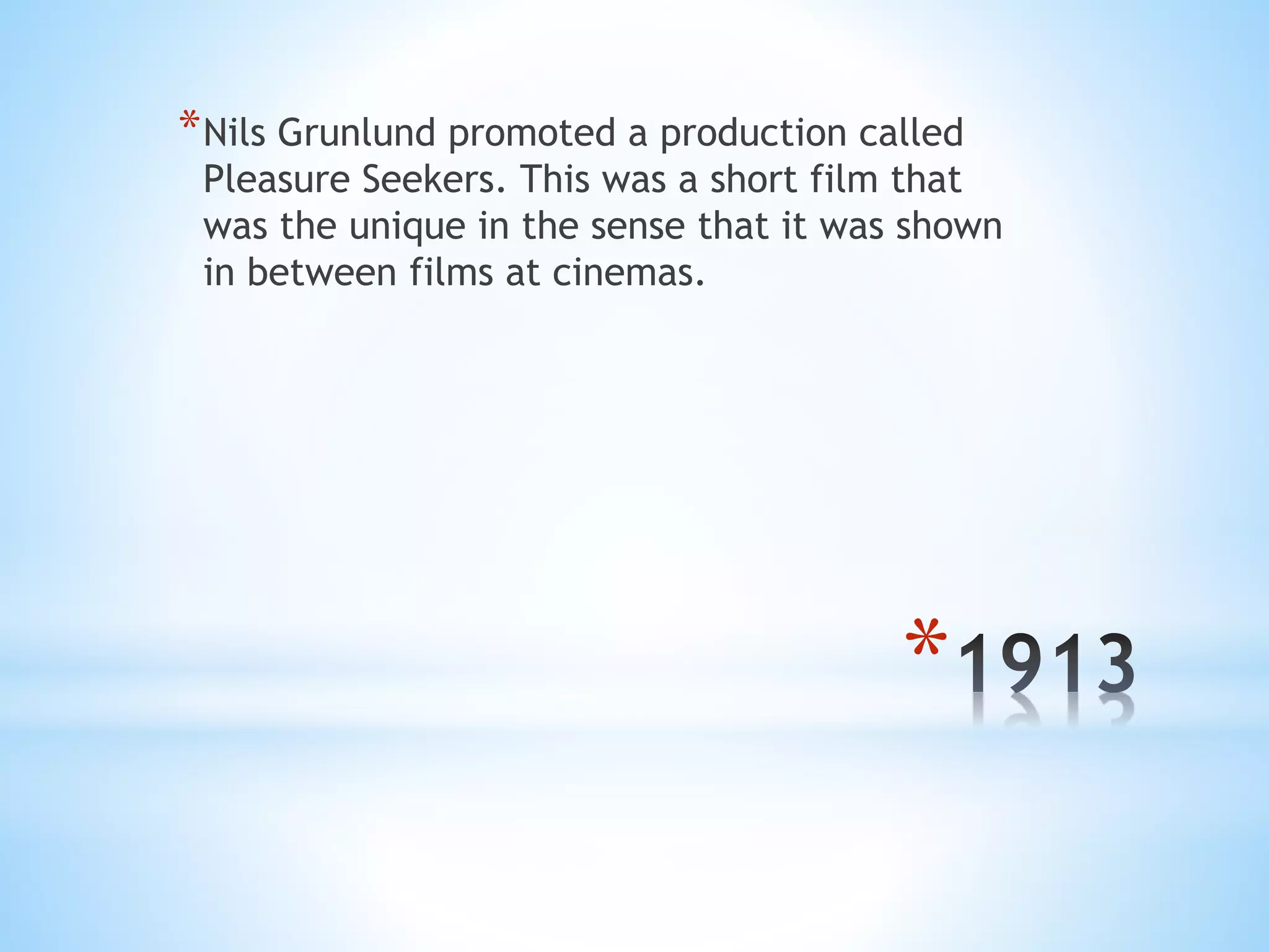 The History of Film Trailers | PPTX