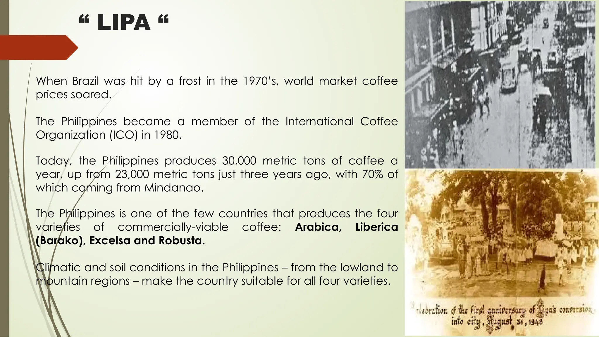 The History of Lipa City Batangas pptx.. | PPTX
