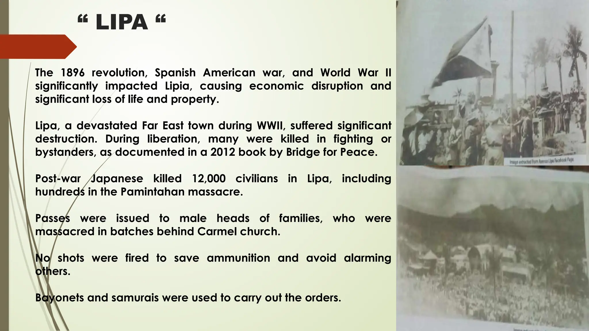 The History of Lipa City Batangas pptx.. | PPTX