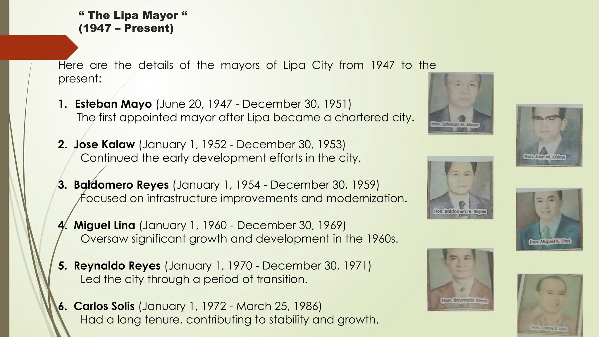 The History of Lipa City Batangas pptx.. | PPTX